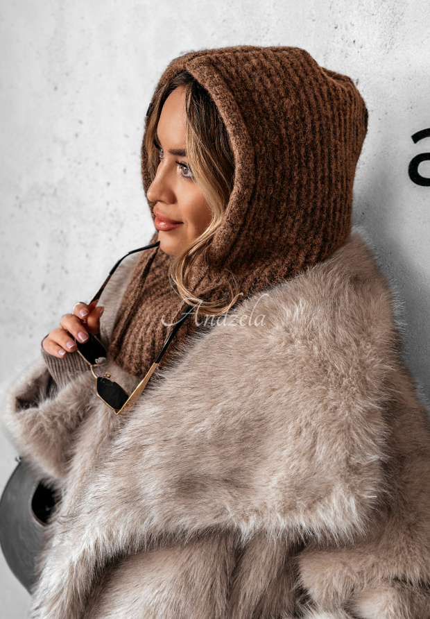 Fular circular cu glugă balaclava Snow Angels - Magazin online Andzela