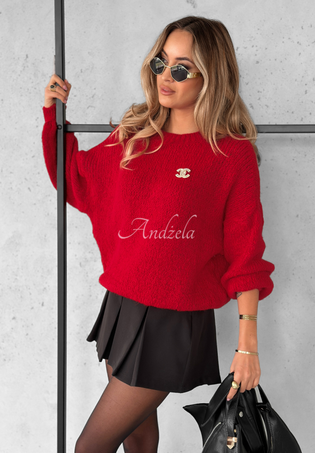 Pulover oversize Amari - Magazin online Andzela